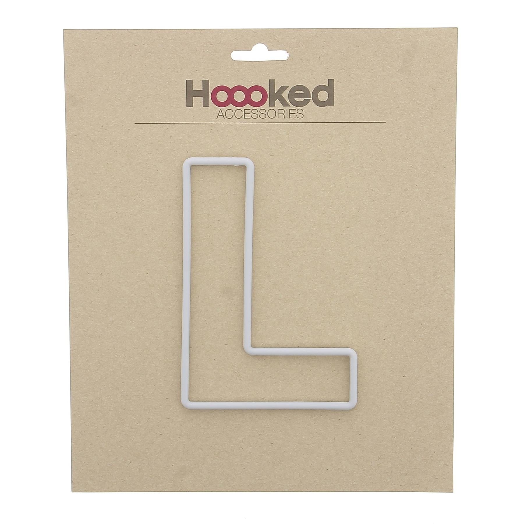 [Hoooked] Recycled Plastic Frame Plastic Letter L - 150mm – Eco Yarn Co.