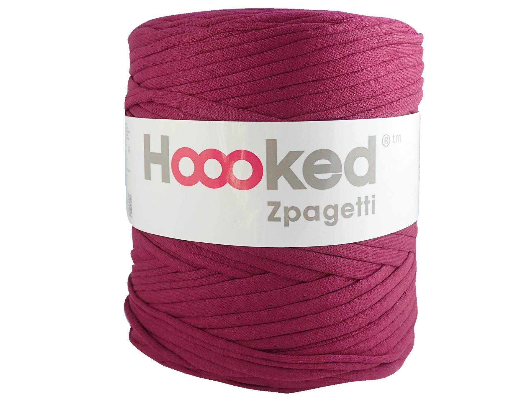 Hoooked Zpagetti Purple Cotton T-Shirt Yarn - 120M 700g – Eco Yarn Co.